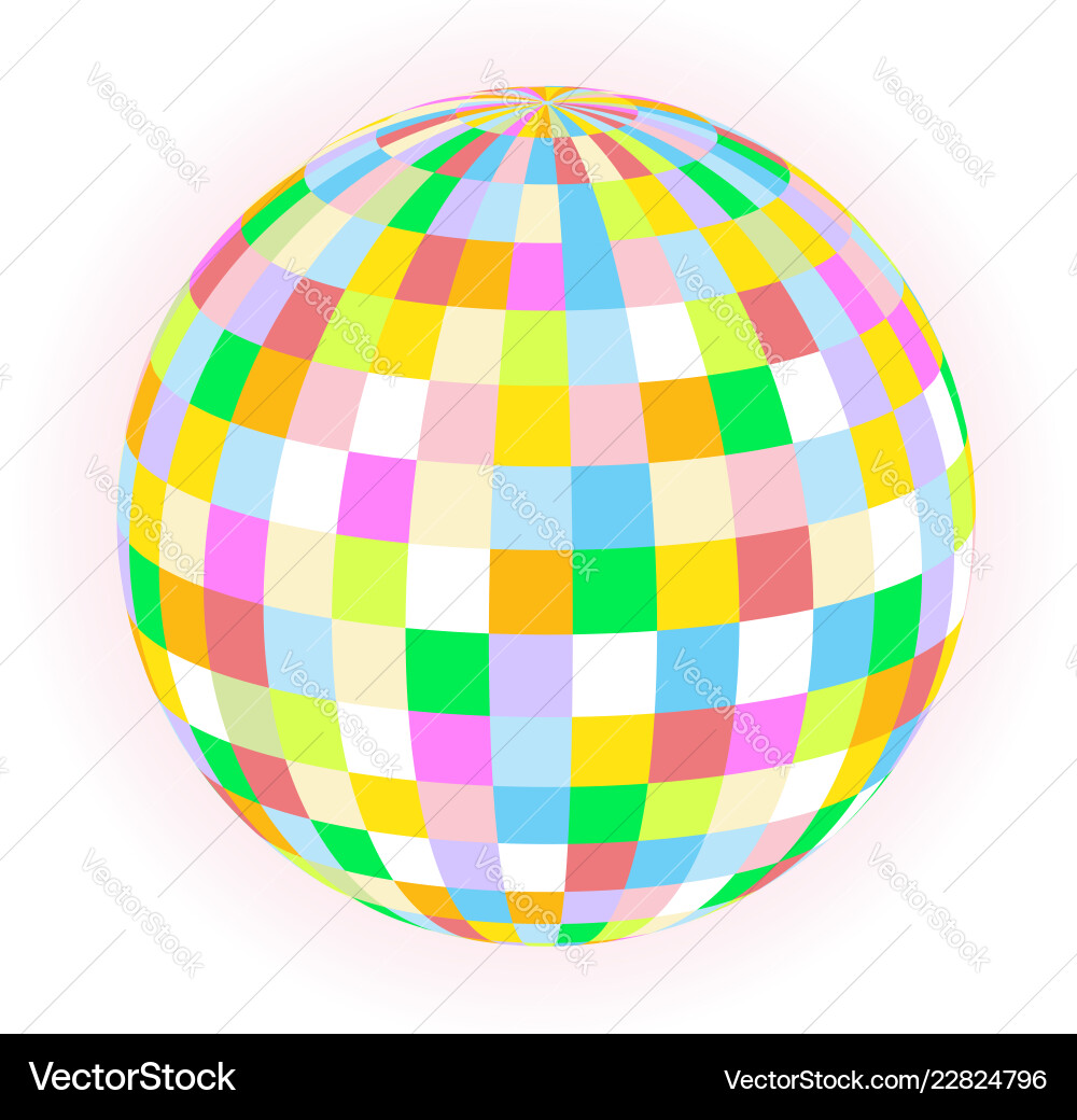 Colourful ball Royalty Free Vector Image - VectorStock