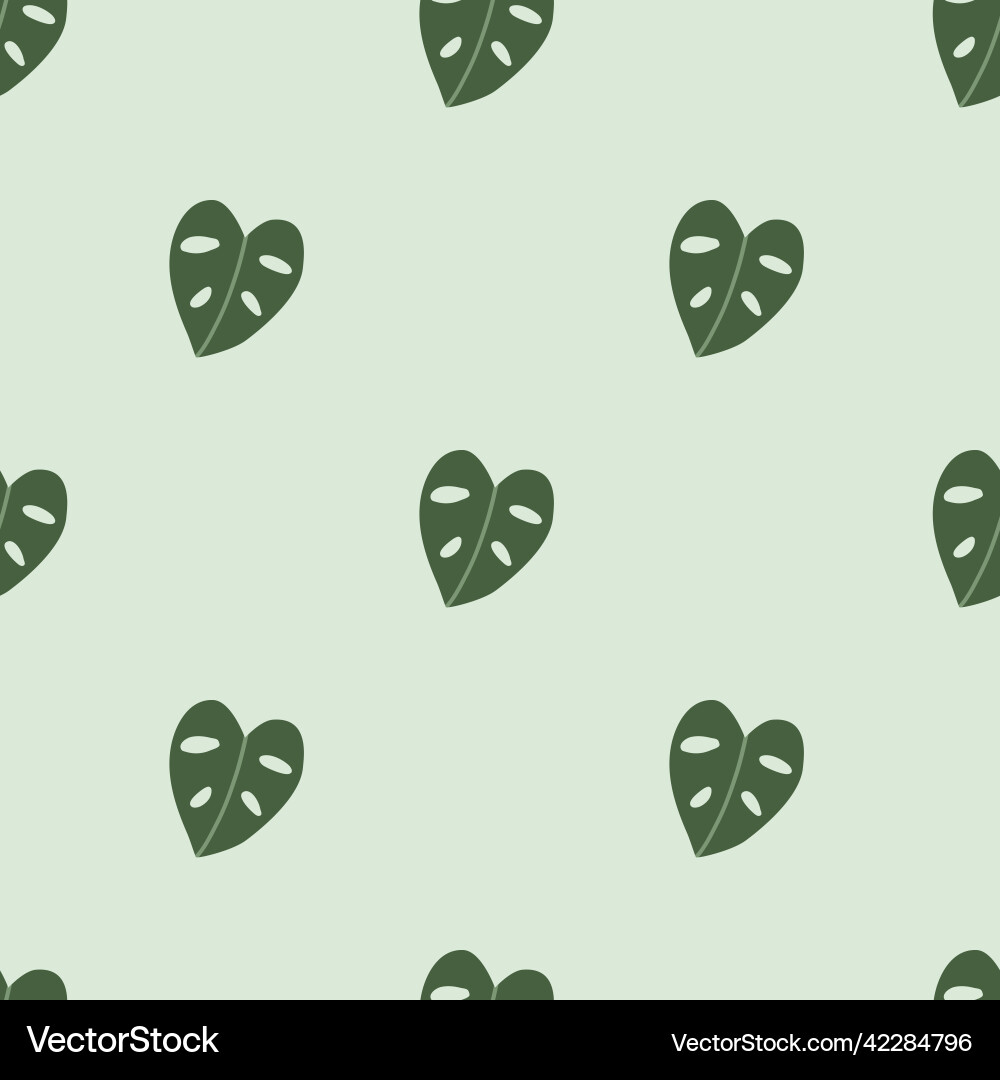 Flat hand drawn seamless pattern Royalty Free Vector Image