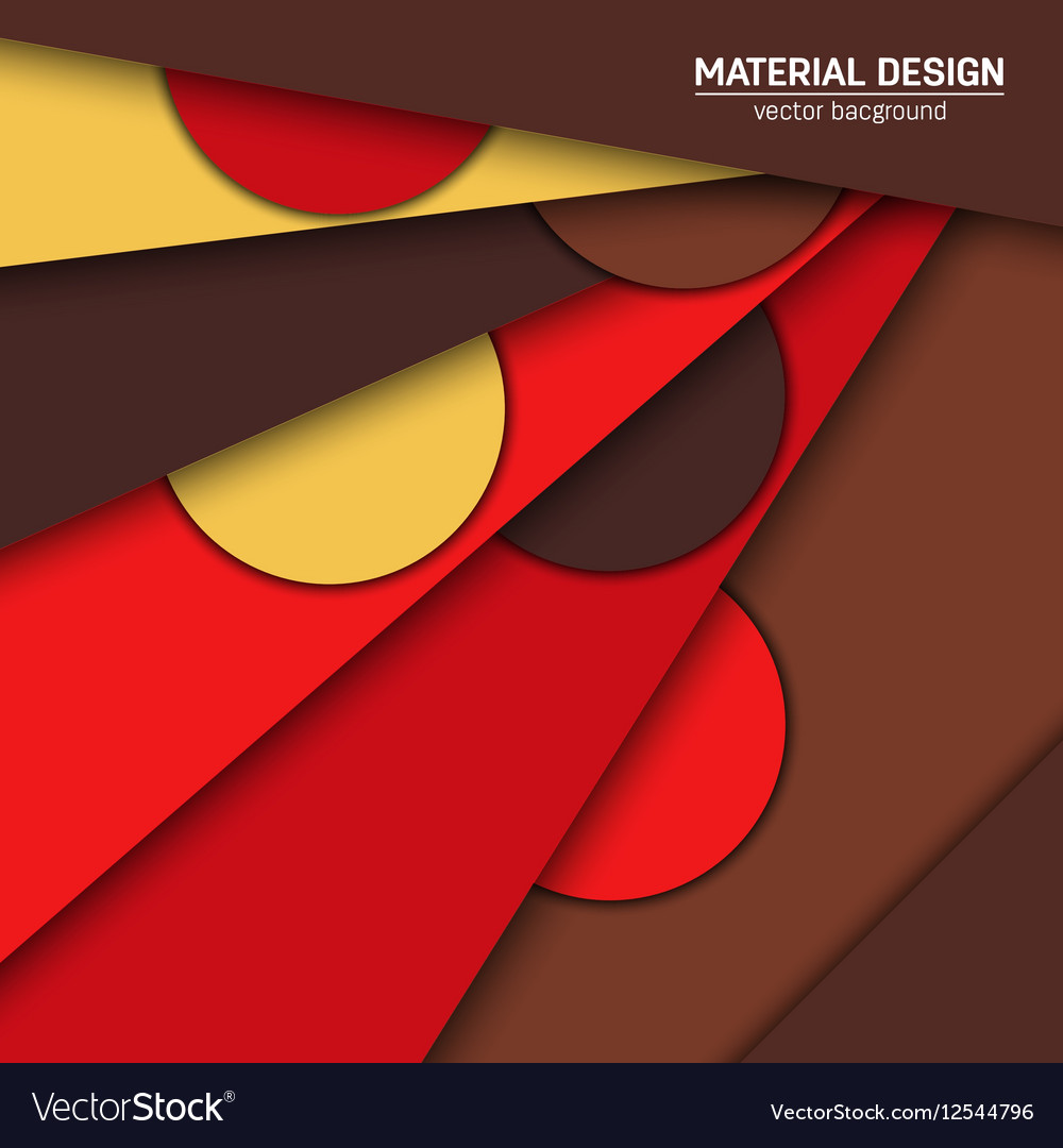 Material design background abstract Royalty Free Vector