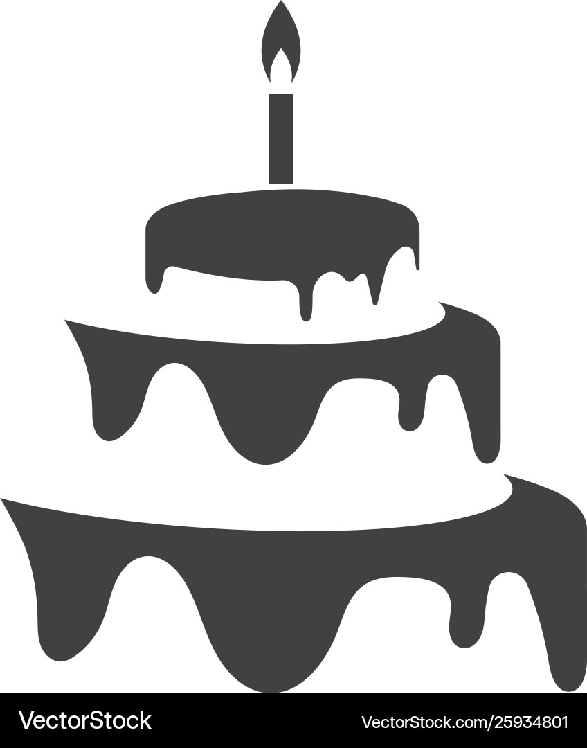 Cake logo Royalty Free Vector Image - VectorStock