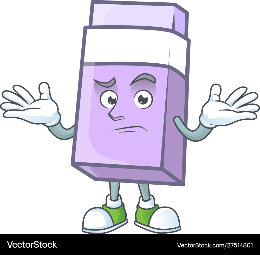 Grinning rubber eraser to erase incorrect writing Vector Image
