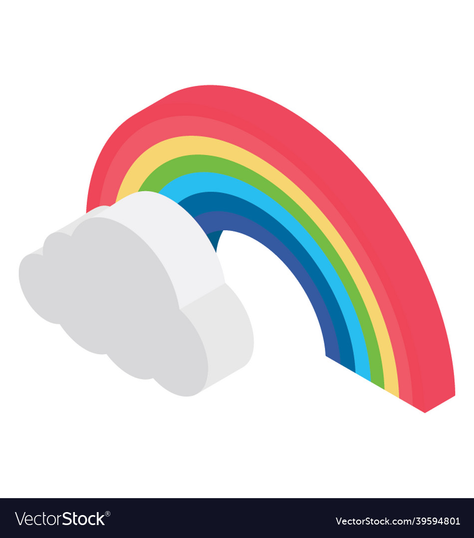 Rainbow Royalty Free Vector Image - VectorStock