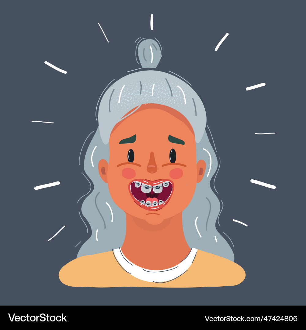 Portrait of a boy smiling Royalty Free Vector Image