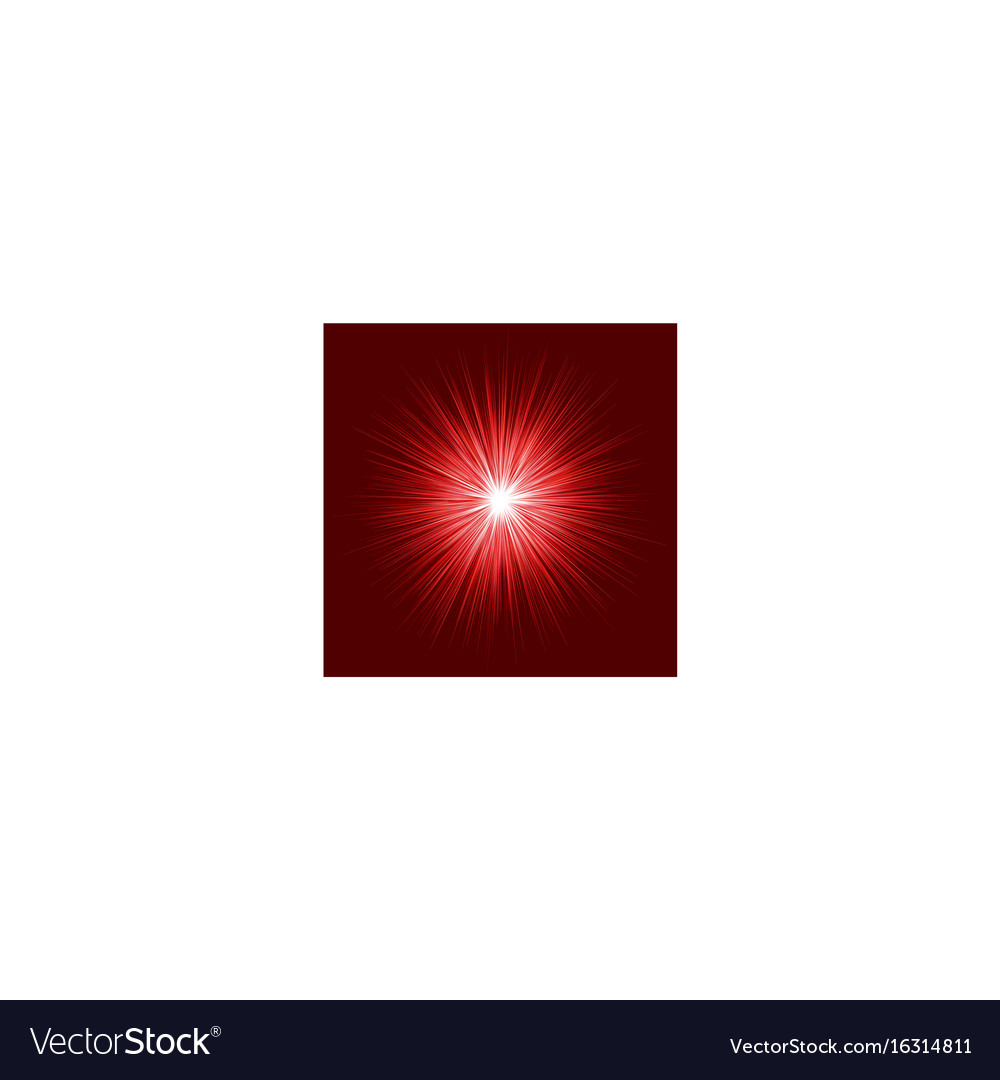 Abstract red blast design on dark background Vector Image Abstract red blast design on dark background Vector Image