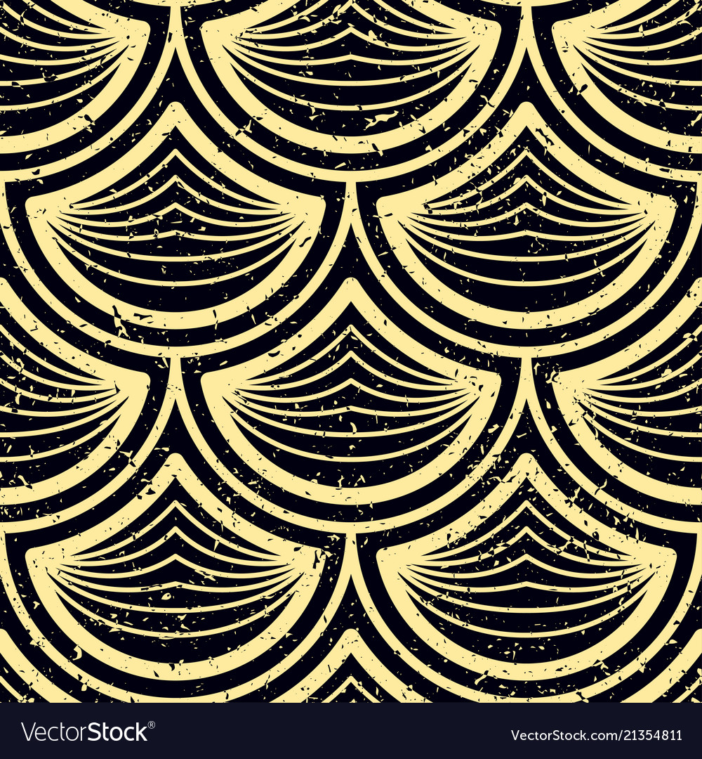 Art deco pattern Royalty Free Vector Image - VectorStock