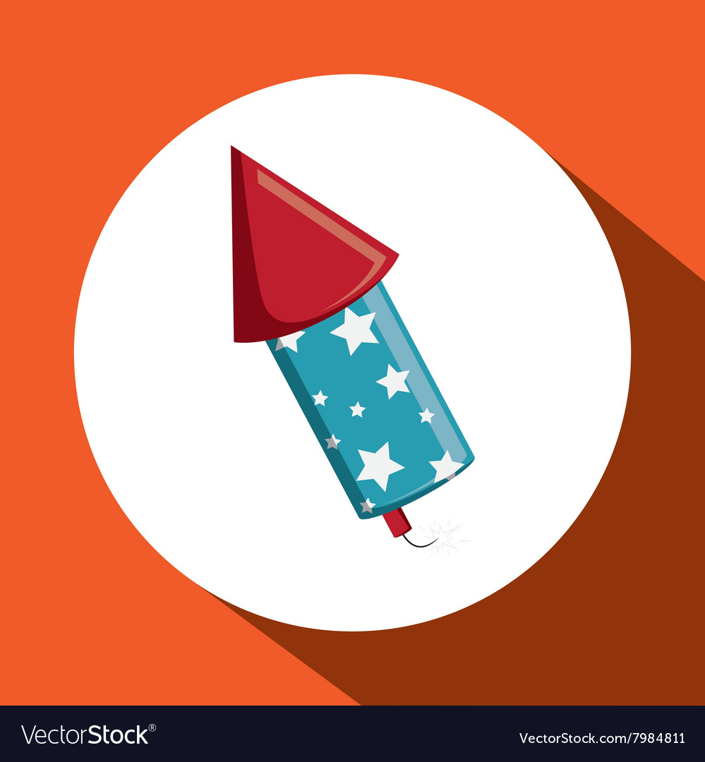 Firework icon design Royalty Free Vector Image