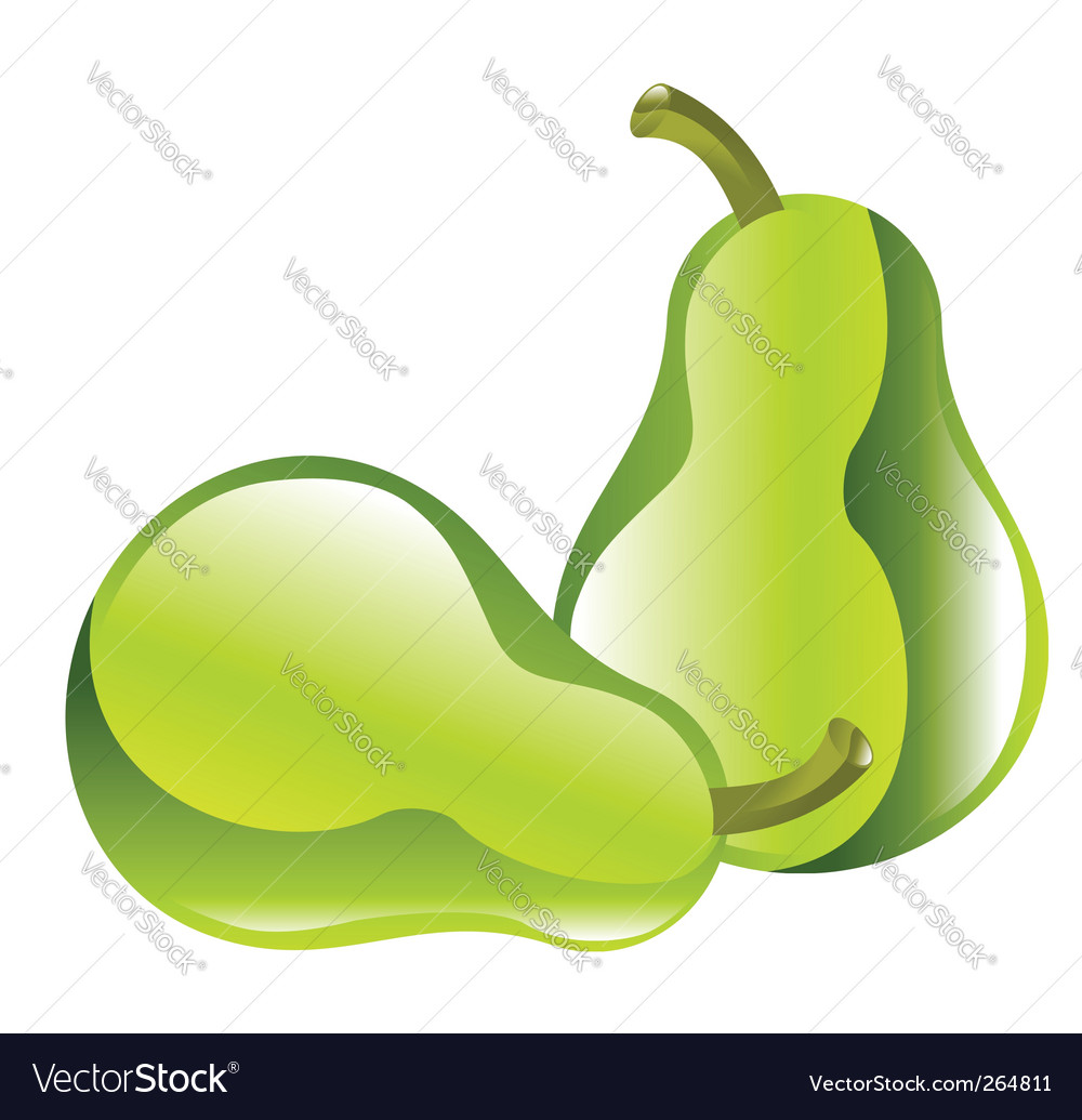 Pear Royalty Free Vector Image - VectorStock
