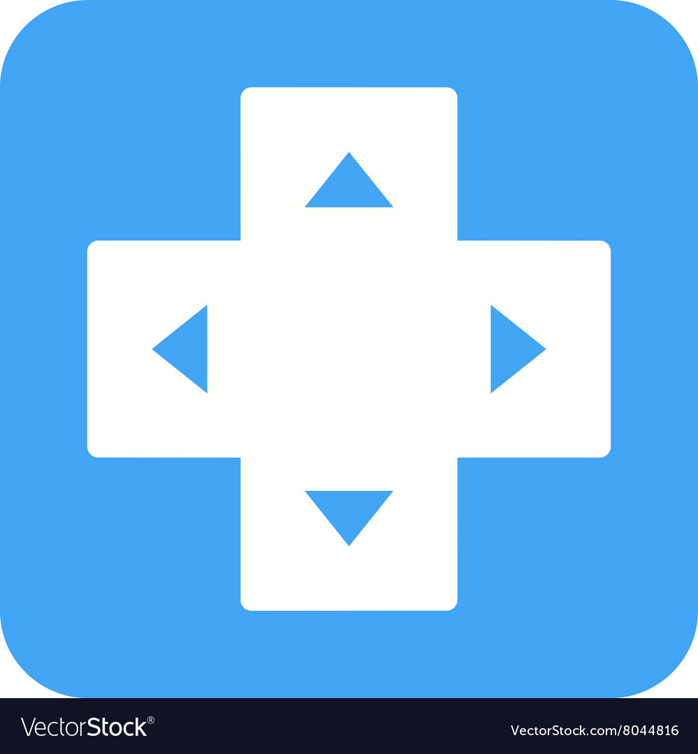 Direction keys Royalty Free Vector Image - VectorStock