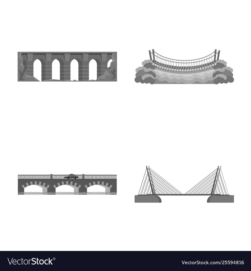 Isolated object design and construct icon set Vector Image