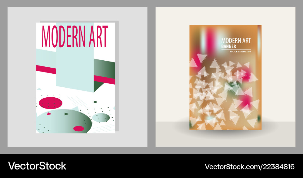 Poster flyer pamphlet brochure cover design Vector Image