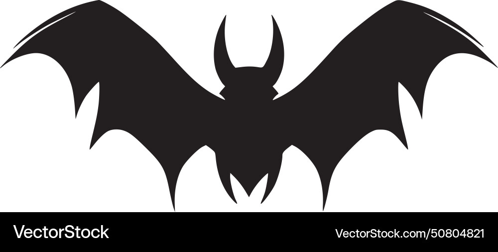 Bat - high quality logo - ideal for t-shirt Vector Image