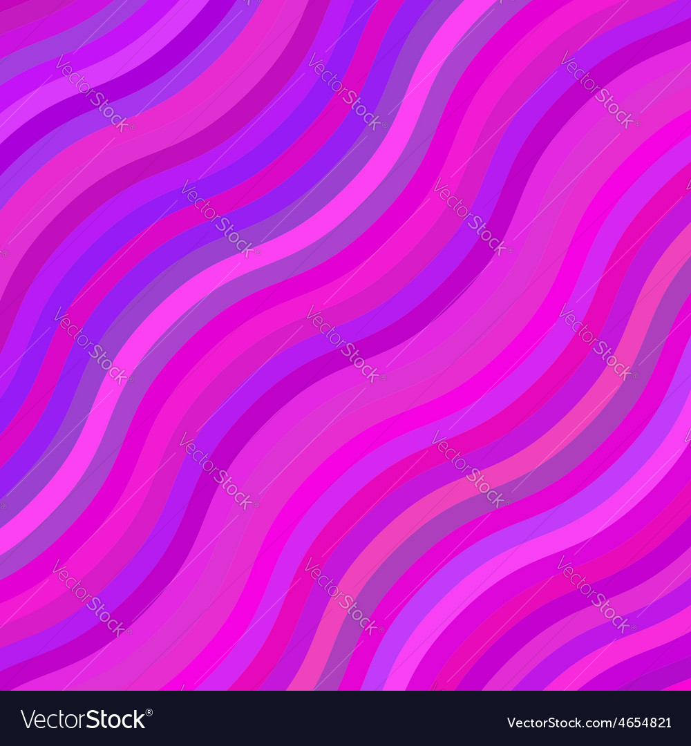Colorful waves abstract geometric pattern Vector Image
