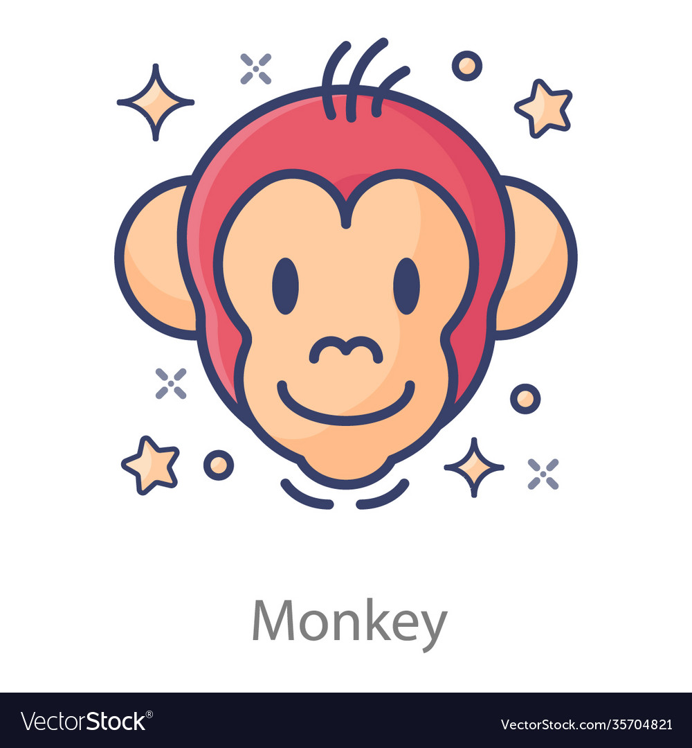 Monkey Royalty Free Vector Image - VectorStock