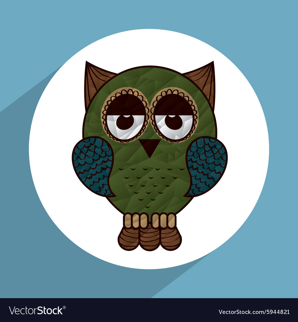 Owl icon Royalty Free Vector Image - VectorStock
