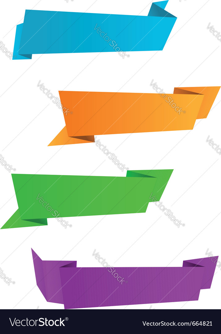 Web banners Royalty Free Vector Image - VectorStock