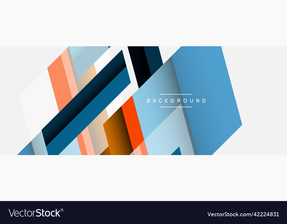 Background geometric diagonal square shapes Vector Image