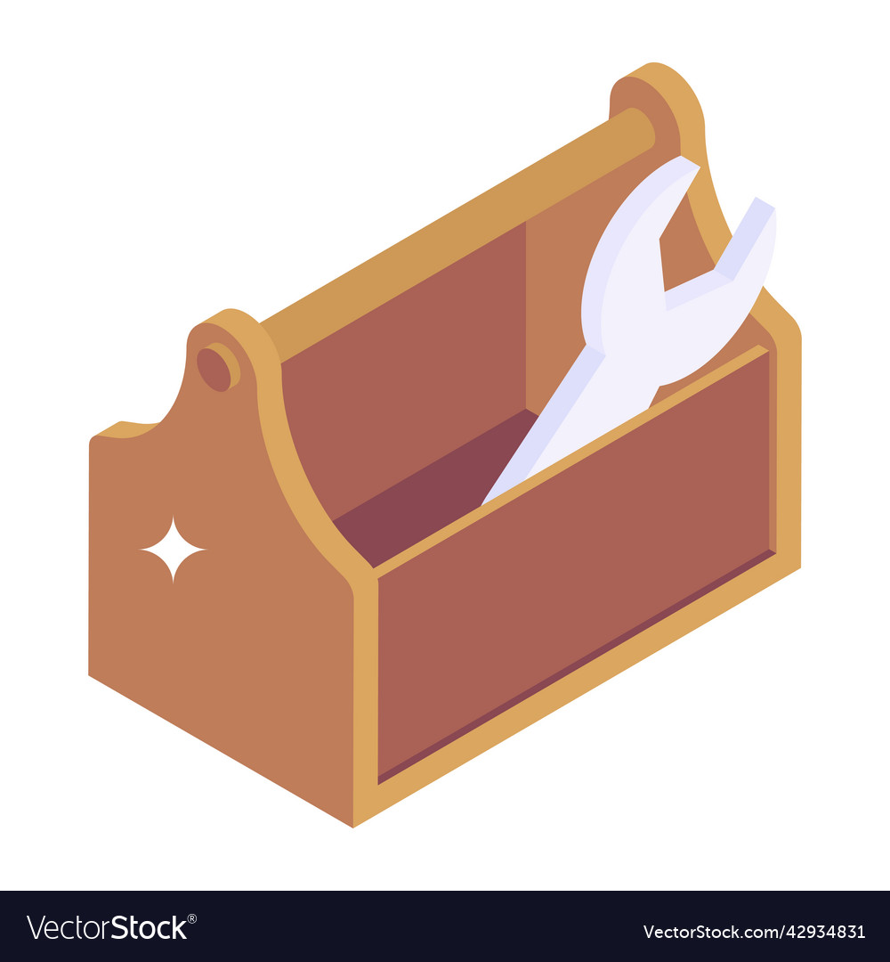 Tool case Royalty Free Vector Image - VectorStock