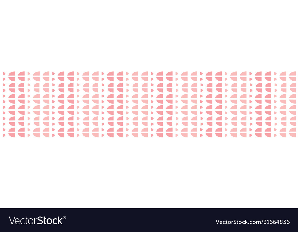 Abstract curve pattern border Royalty Free Vector Image