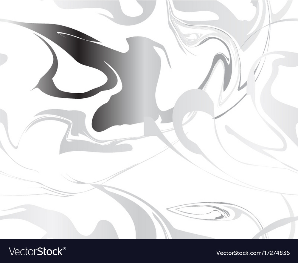 Marble silver texture seamless pattern Royalty Free Vector