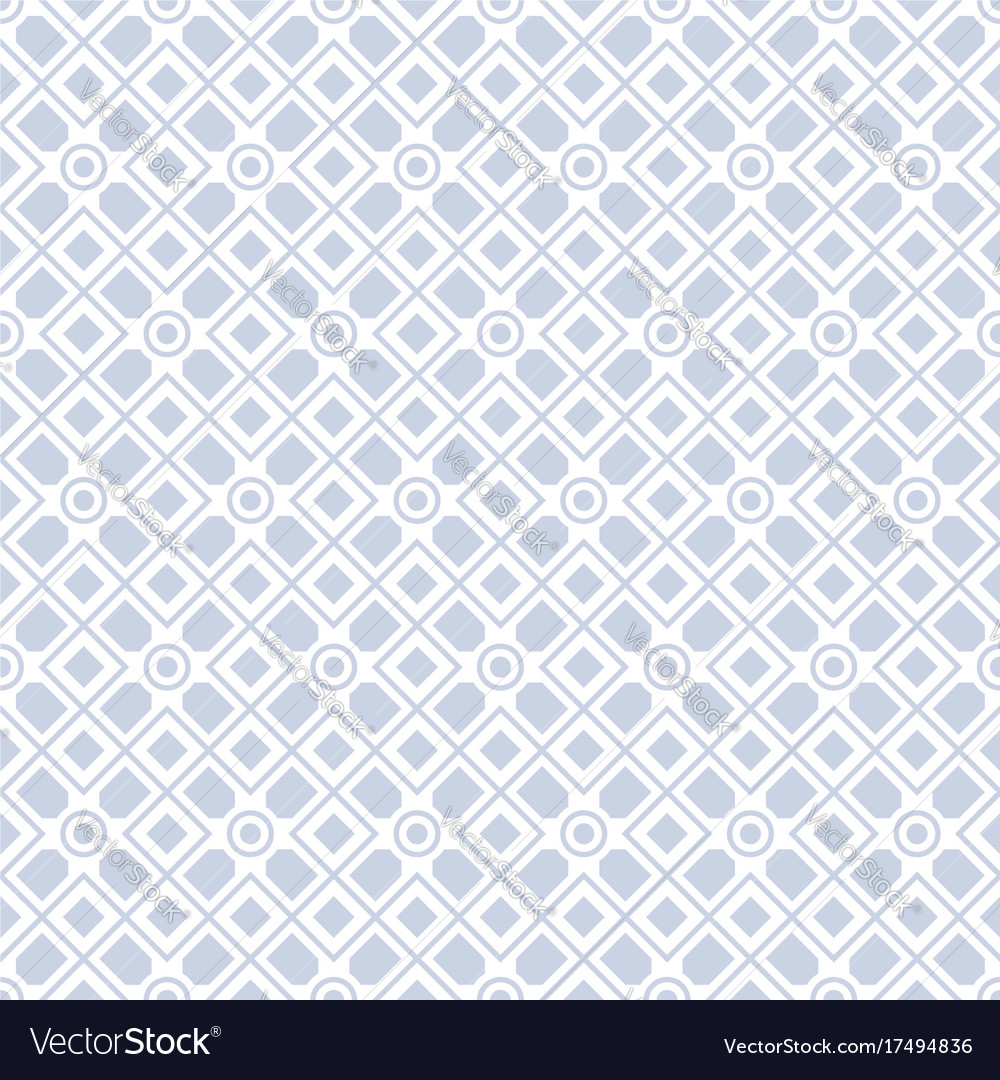 Retro geometric seamless pattern Royalty Free Vector Image