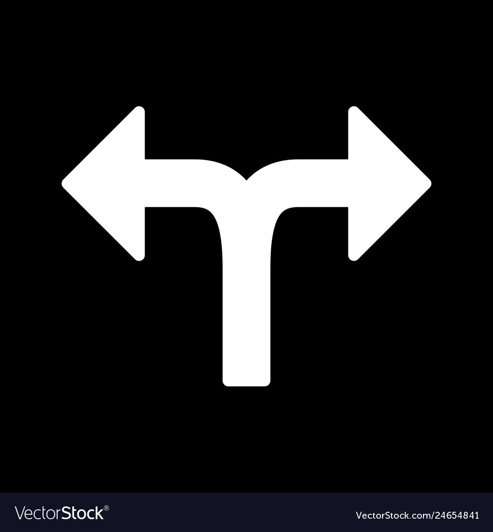 Double direction icon Royalty Free Vector Image