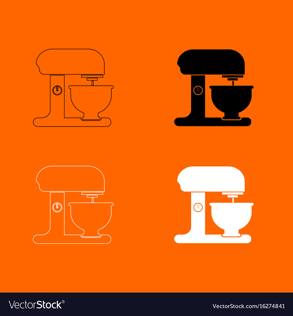 Food processor icon Royalty Free Vector Image - VectorStock