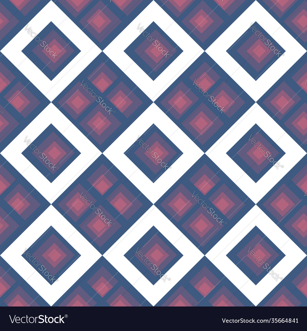 Small rectanglesseamless pattern on purple Vector Image