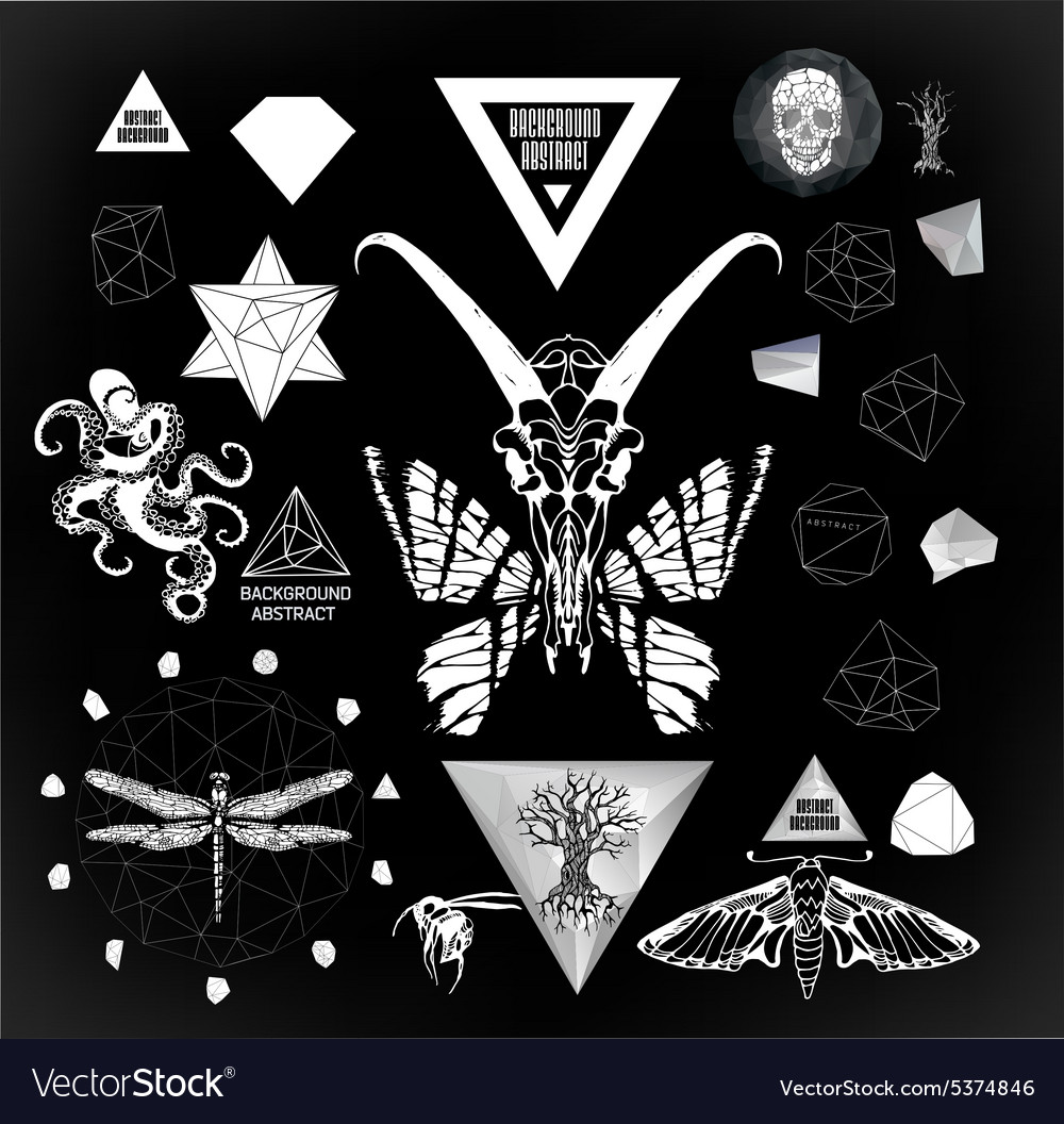 Abstract gothic Royalty Free Vector Image - VectorStock