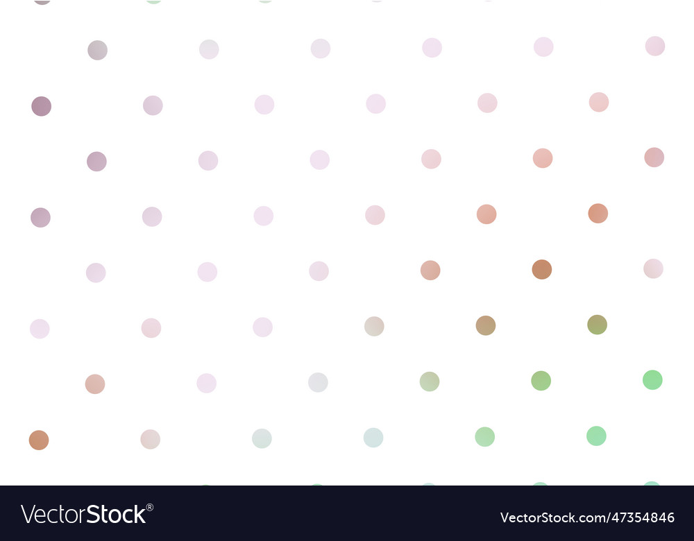 Gradient polka dot background Royalty Free Vector Image