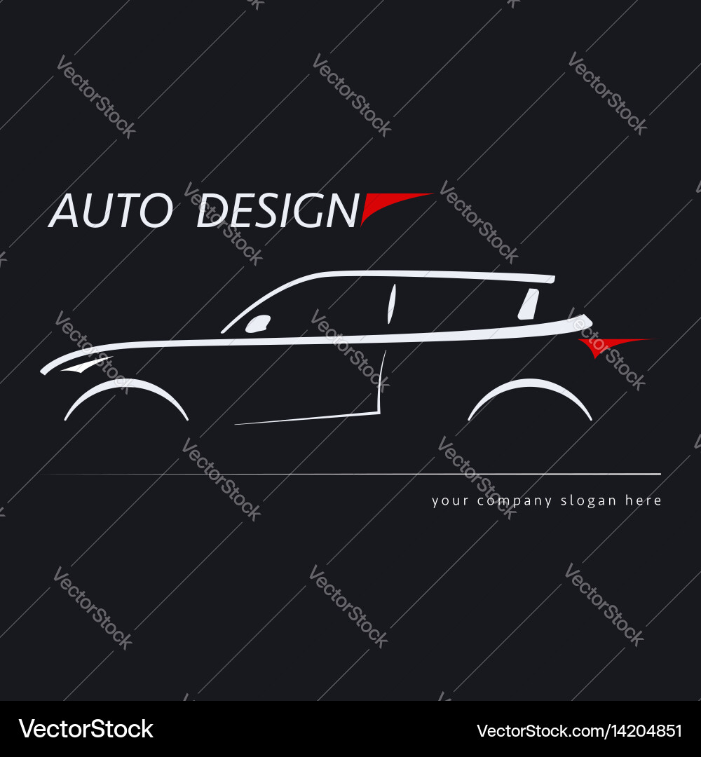 Design car concept automotive topics Royalty Free Vector