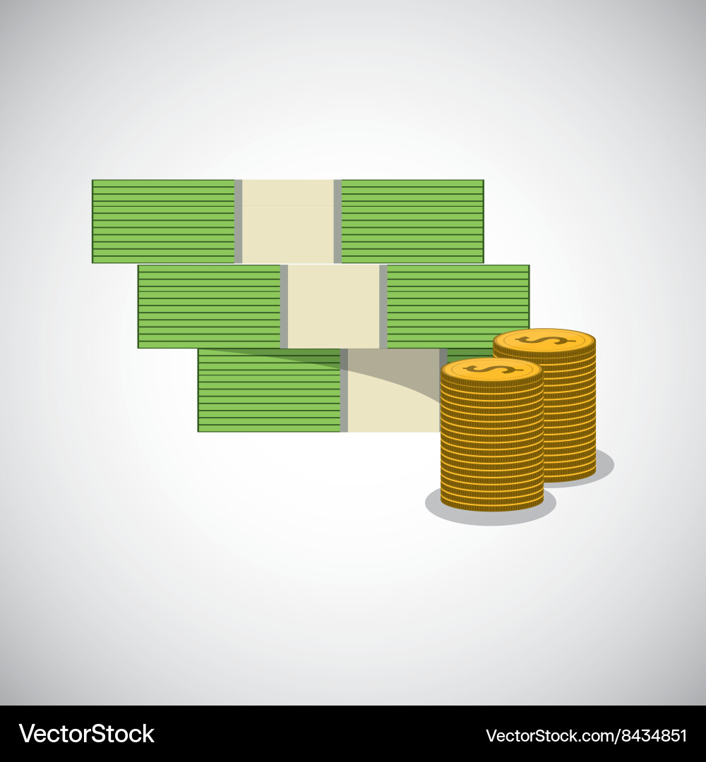 Graphic design of profit editable Royalty Free Vector Image