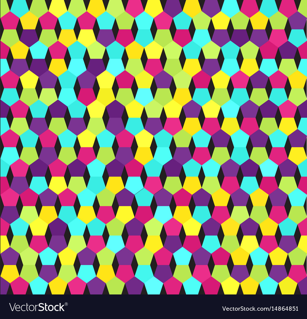 Seamless Pentagon Pattern