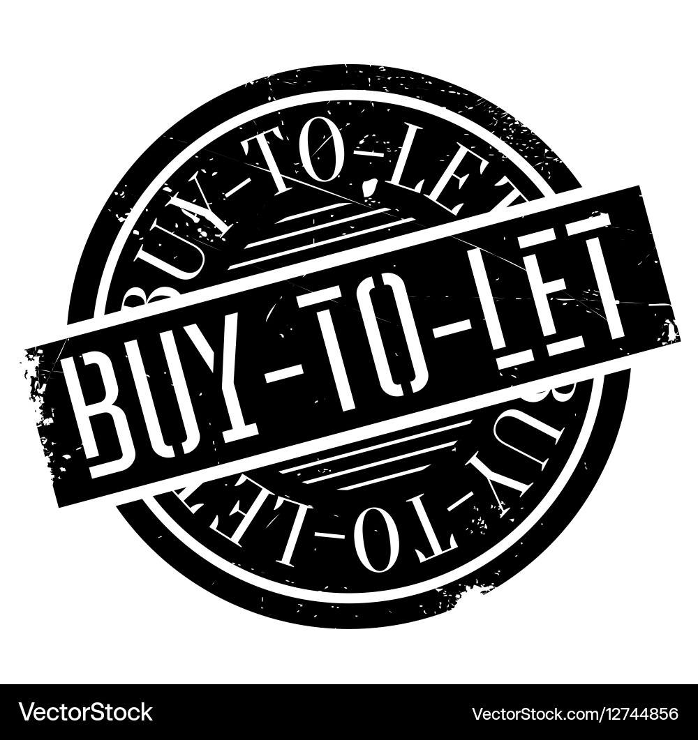 Buy-To-Let rubber stamp Royalty Free Vector Image