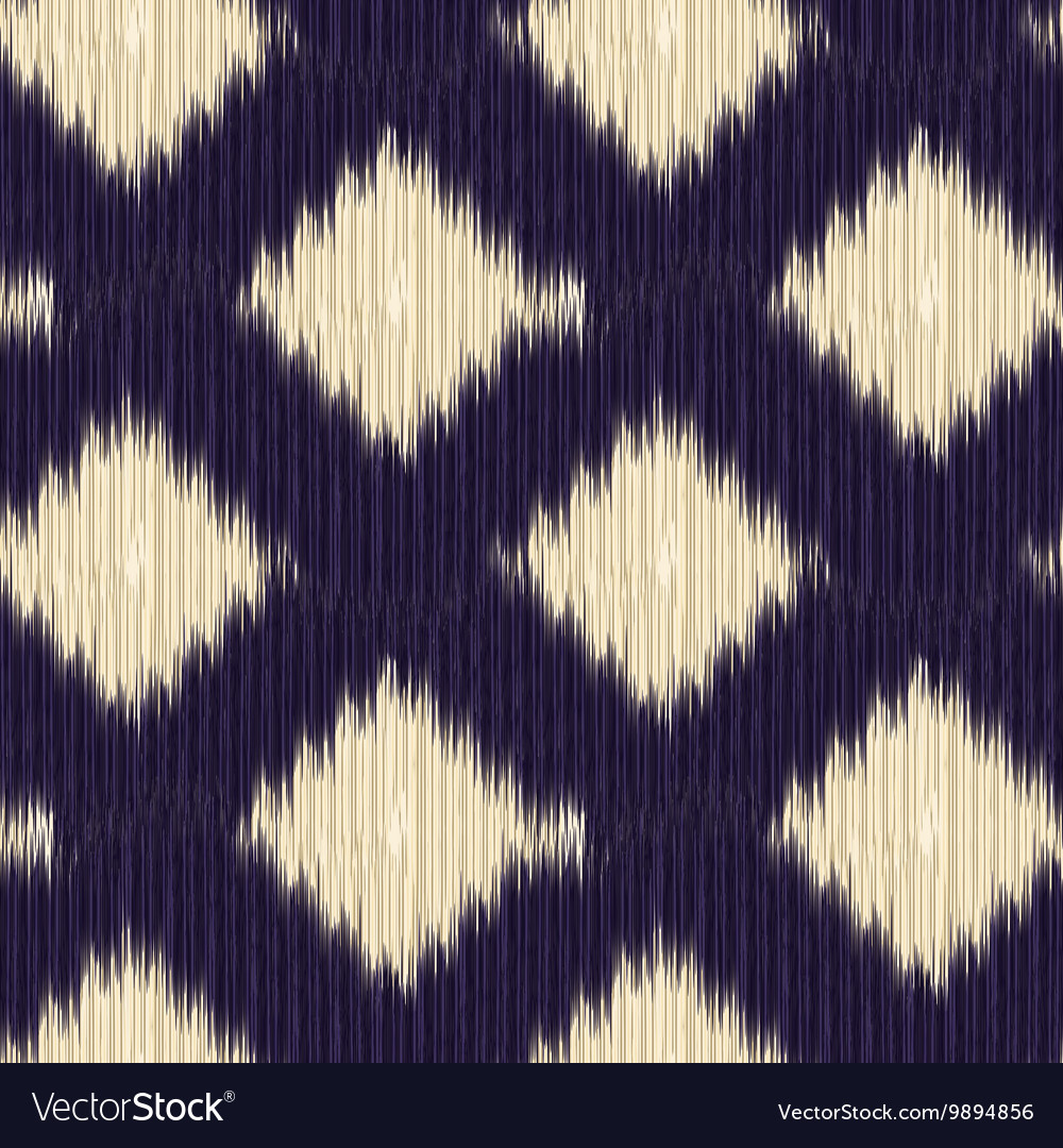 Ikat pattern Royalty Free Vector Image - VectorStock