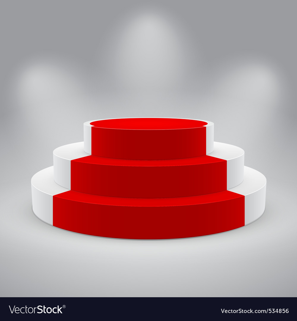 Podium Royalty Free Vector Image - VectorStock