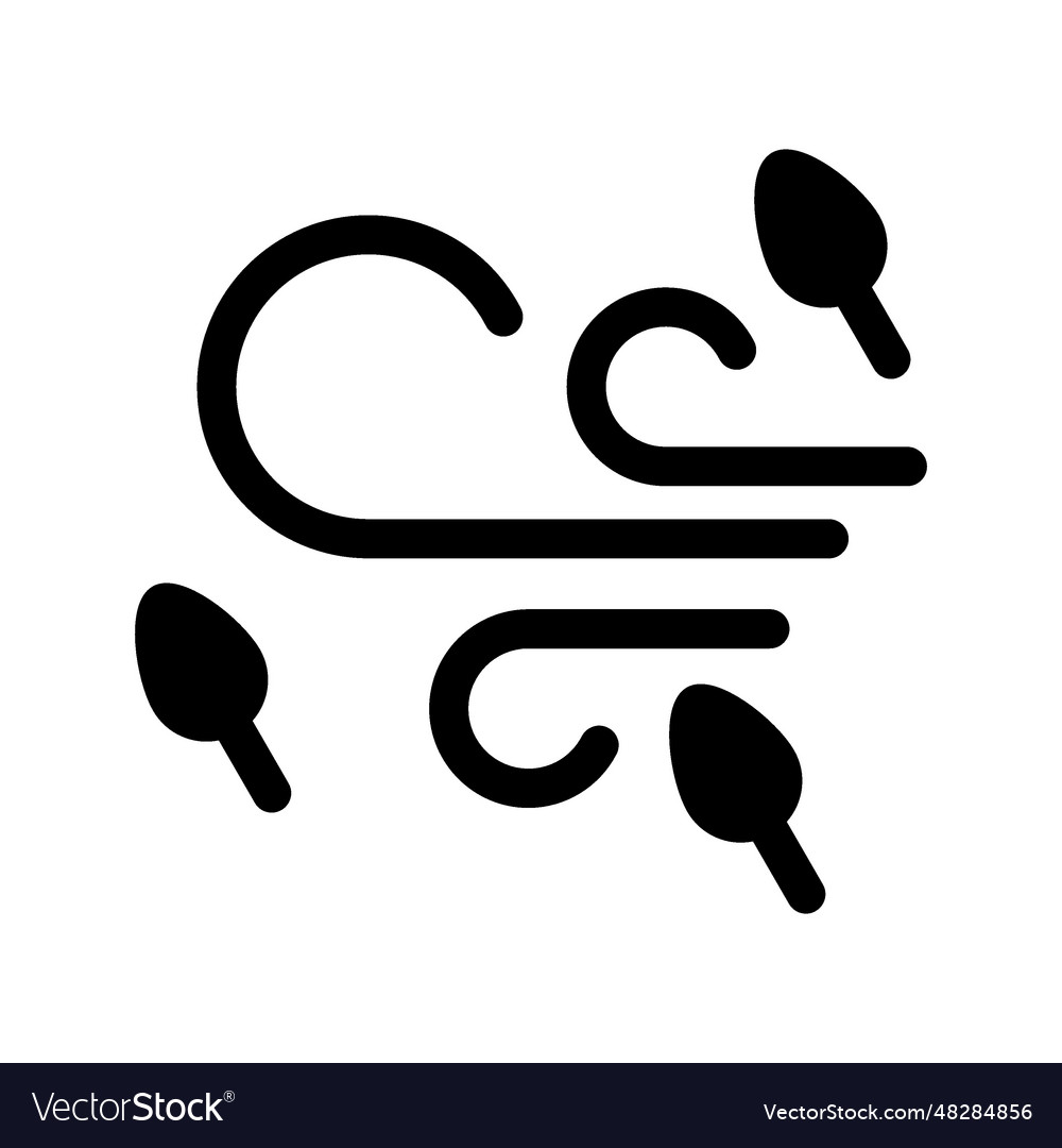 Wind icon Royalty Free Vector Image - VectorStock