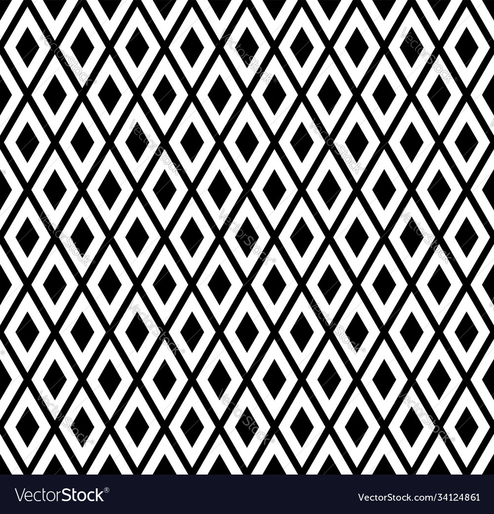 Seamless diamonds pattern Royalty Free Vector Image
