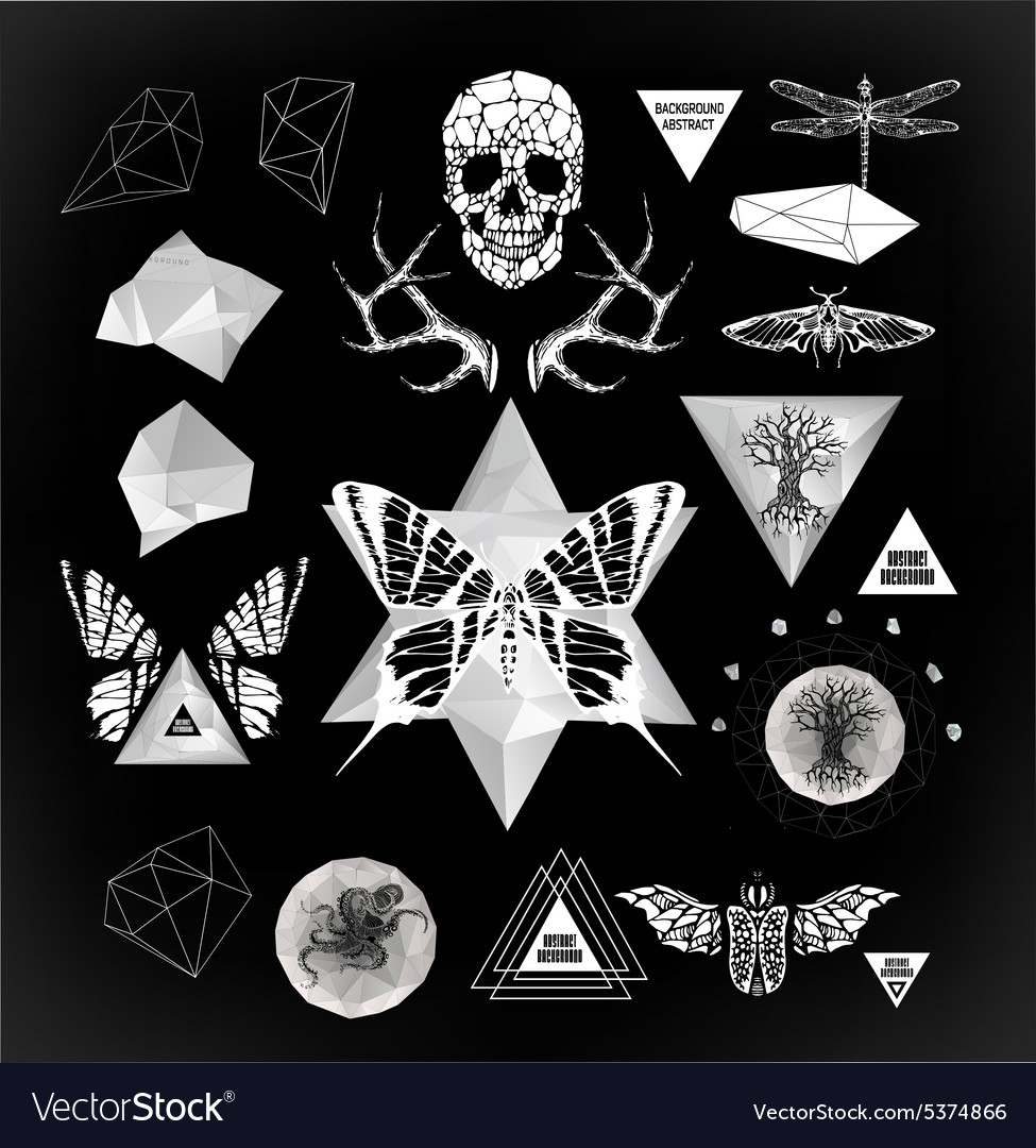 Abstract gothic Royalty Free Vector Image - VectorStock