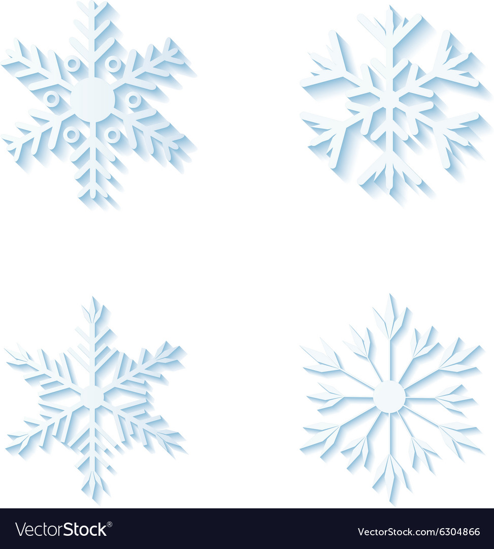 Snowflake Royalty Free Vector Image - VectorStock