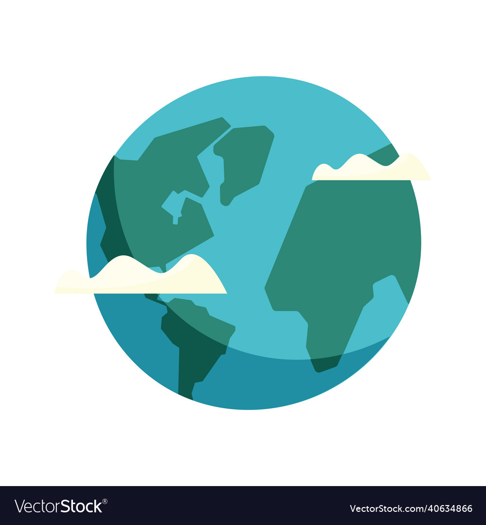 World planet earth Royalty Free Vector Image - VectorStock