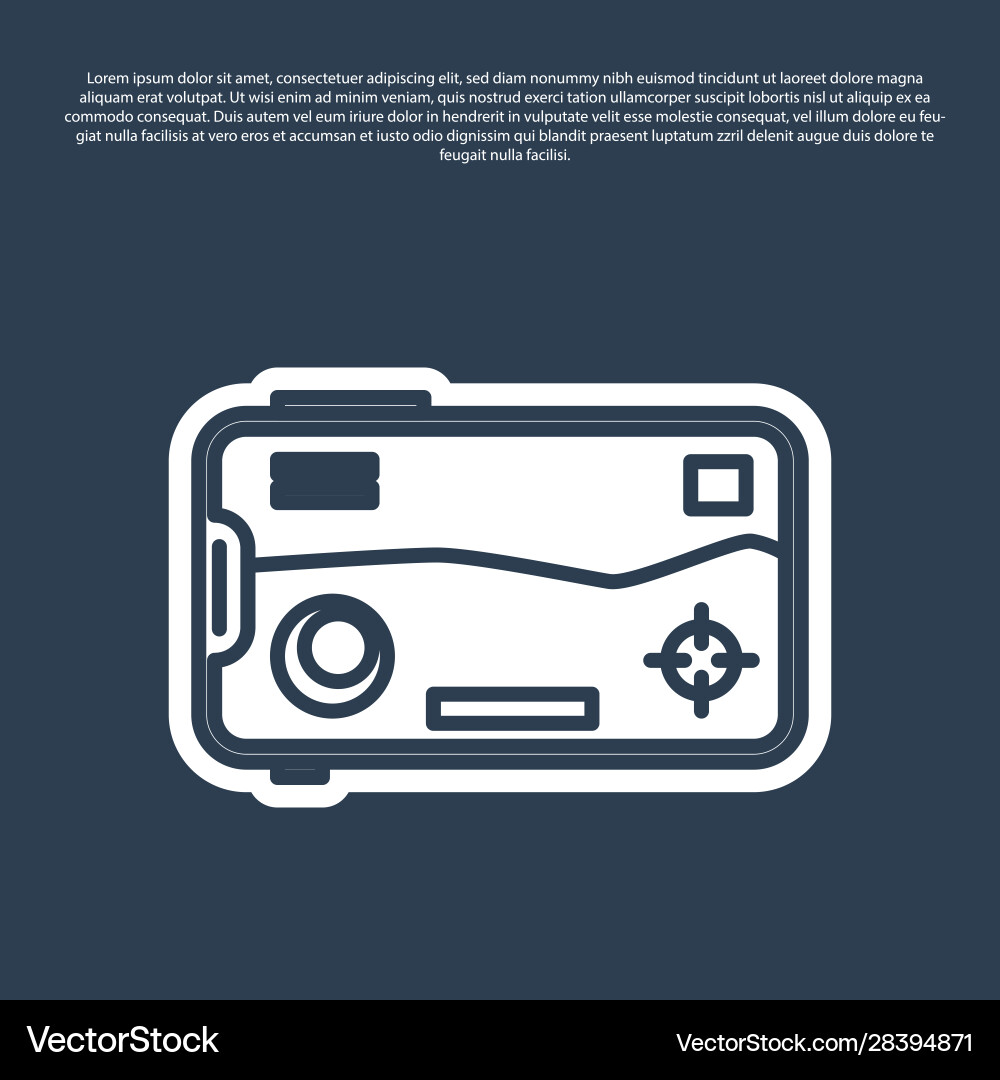 Blue line smartphone and playing in game icon Vector Image