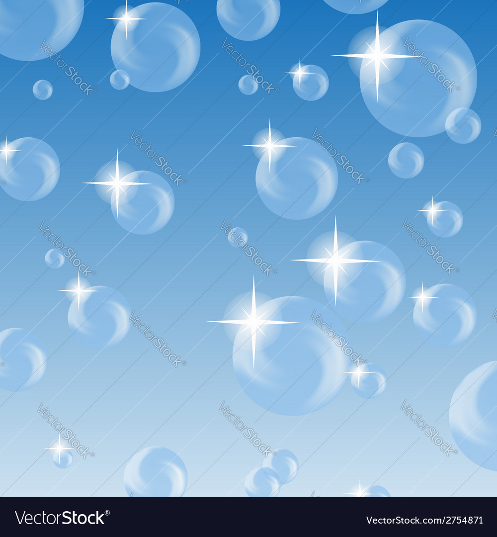 Bubbles background Royalty Free Vector Image - VectorStock