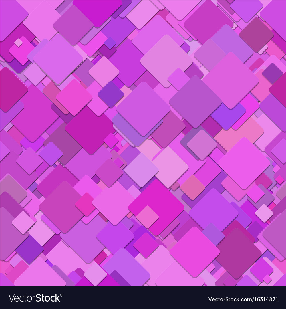 Seamless abstract diagonal square pattern Vector Image