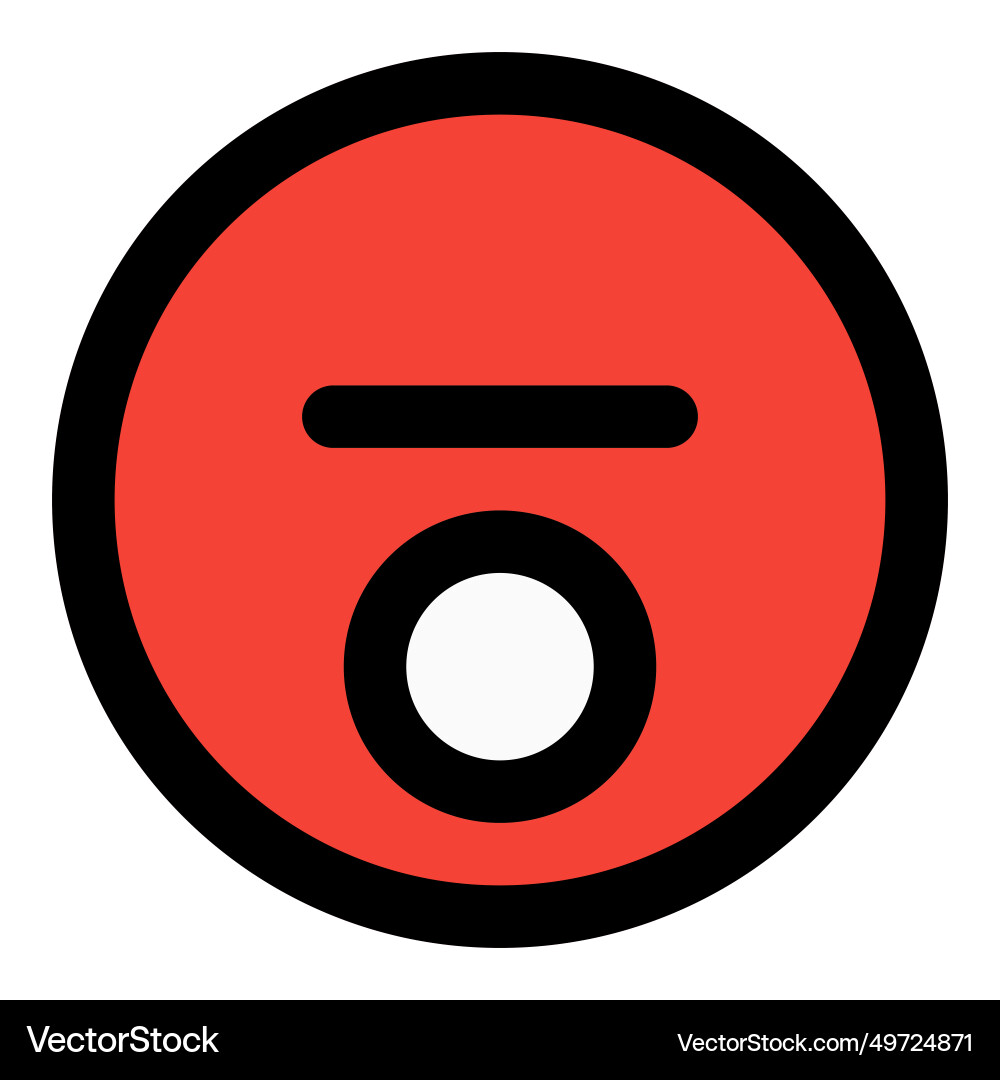 Switch to start an instant fire safety mechanism Vector Image