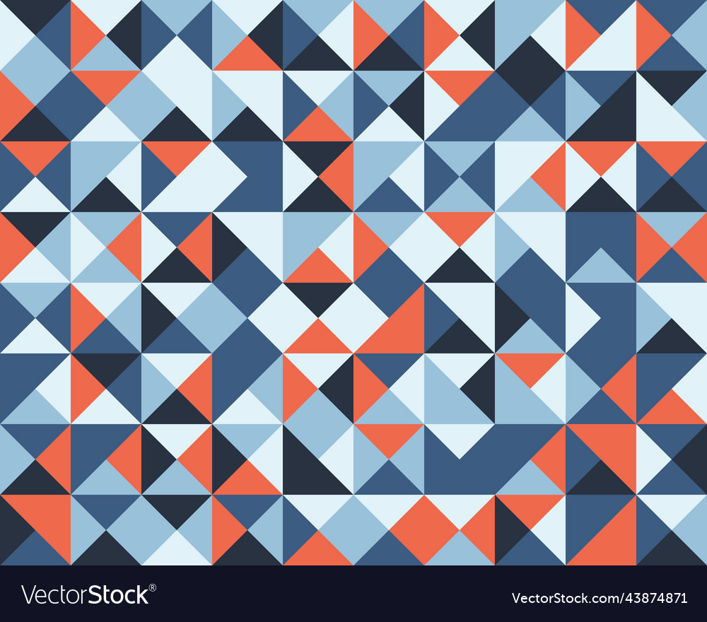 Triangular or square seamless pattern Royalty Free Vector