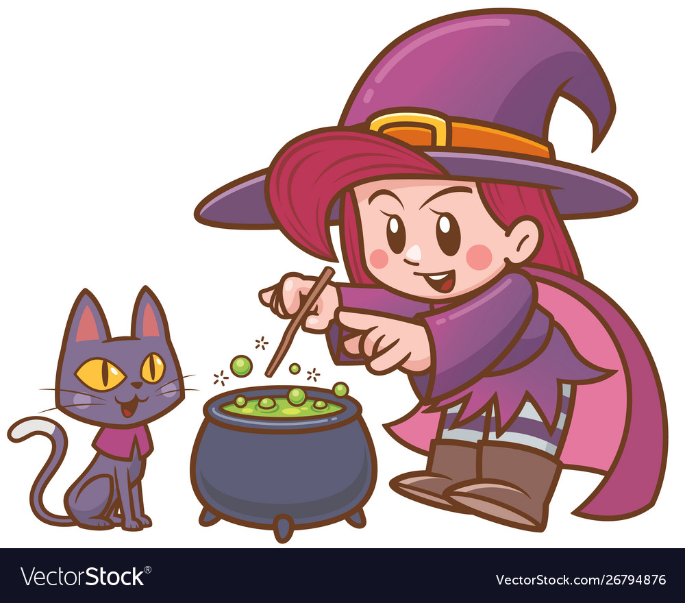 Witch Royalty Free Vector Image - VectorStock