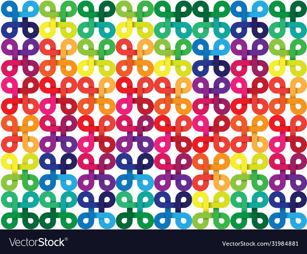 Colorful abstract pattern creative background Vector Image