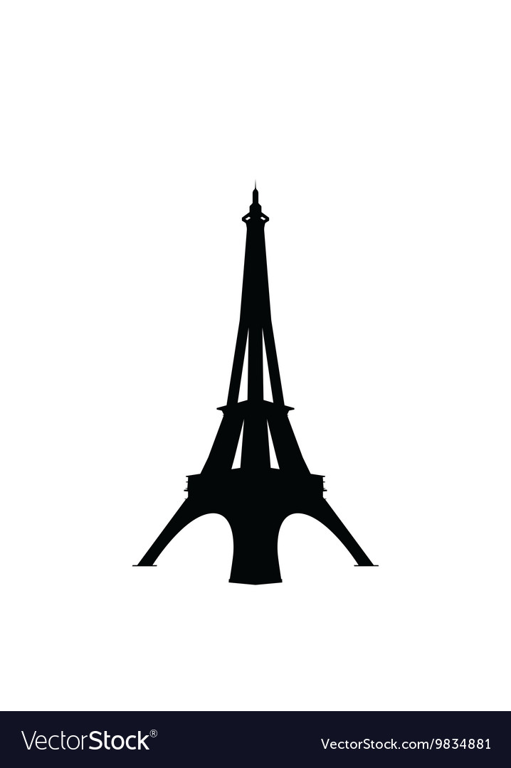 Eiffel tower icon Royalty Free Vector Image - VectorStock