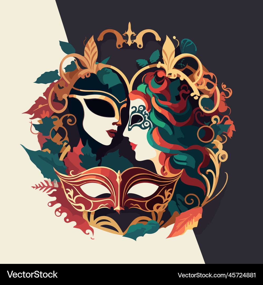 Fictional characters stylishly dressed up Vector Image