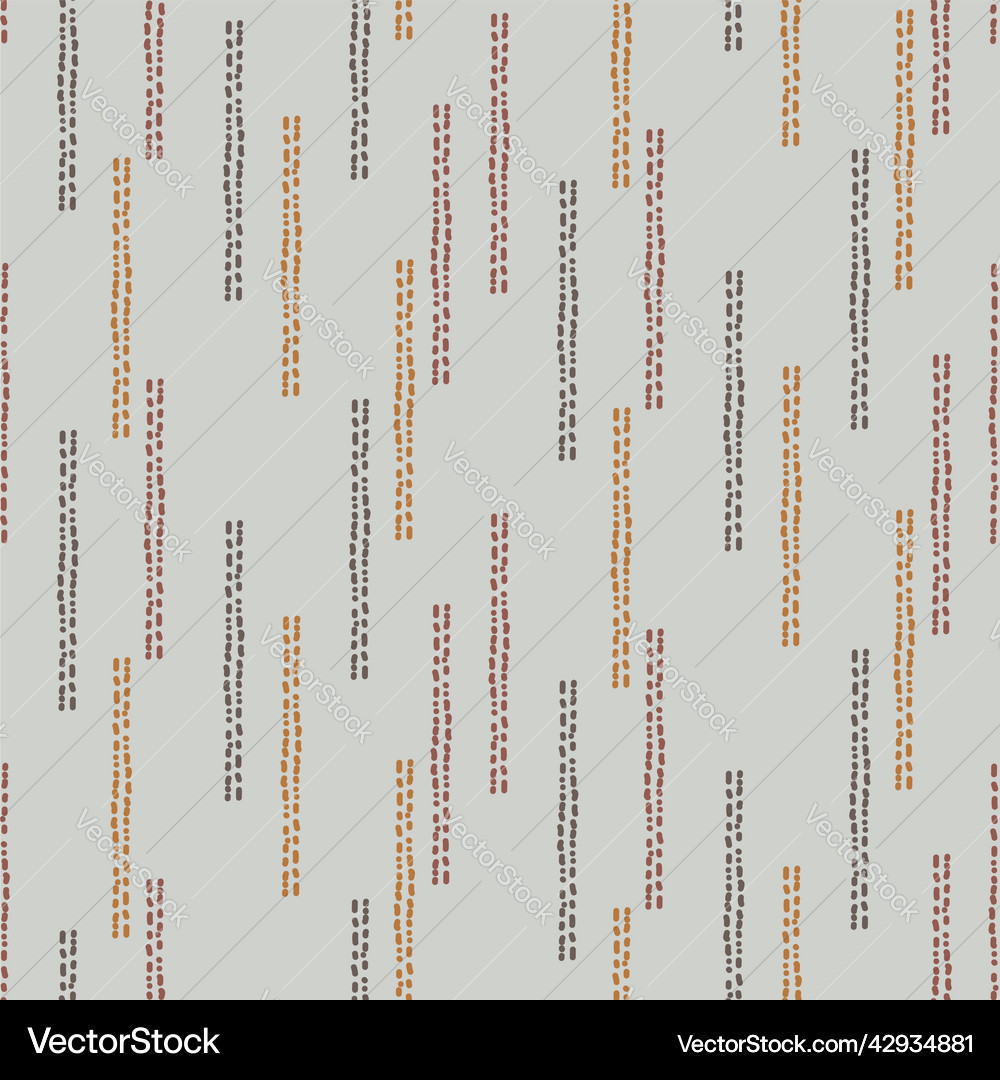 Geometric stripe intertwined shapes seamless Vector Image